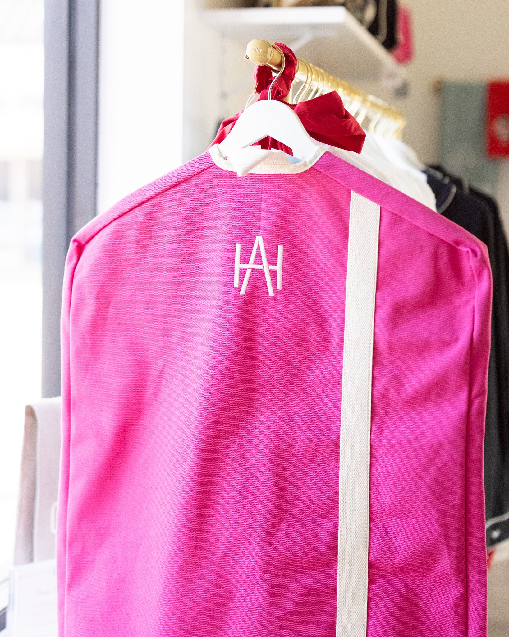Personalized Canvas Garment Bag – C. Fazel