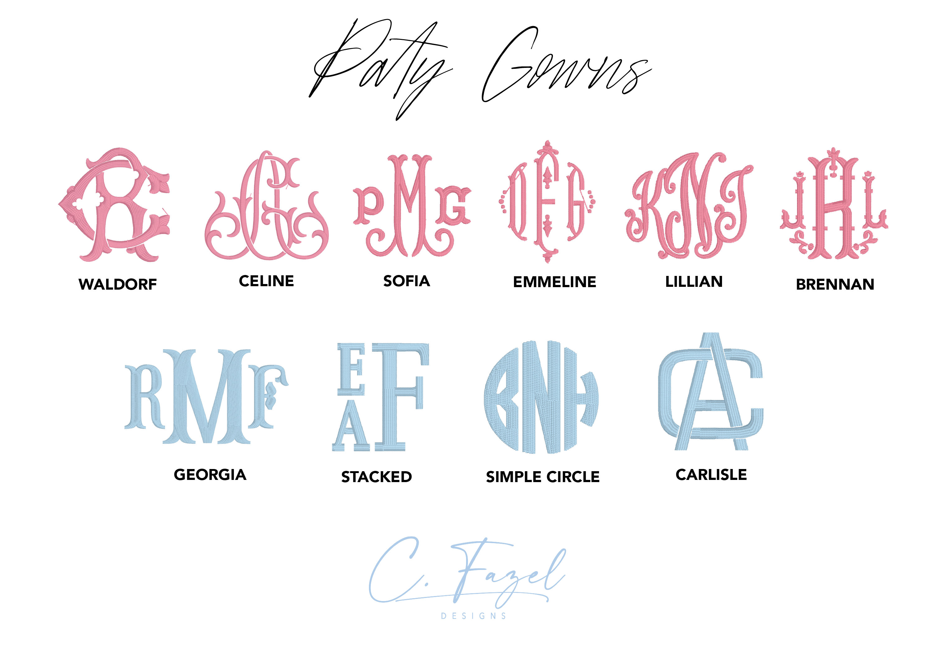 Monogrammed Paty Luxury Knit Newborn Gown – C. Fazel